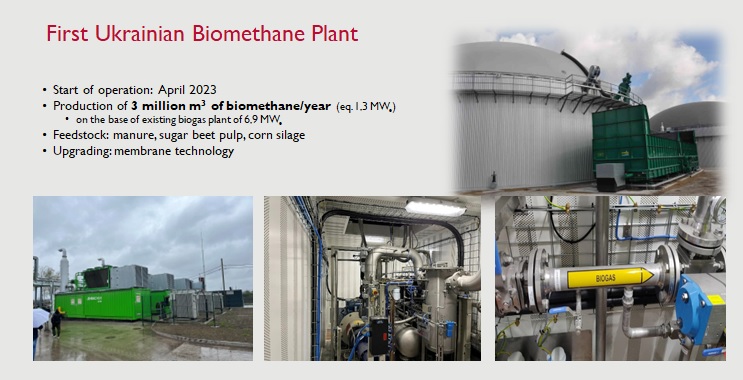 The USAID Energy Security Project presented a project of a ...